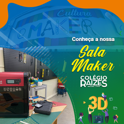Conheça a nossa Sala Maker - Colégio Raízes | Educação trilíngue em ...
